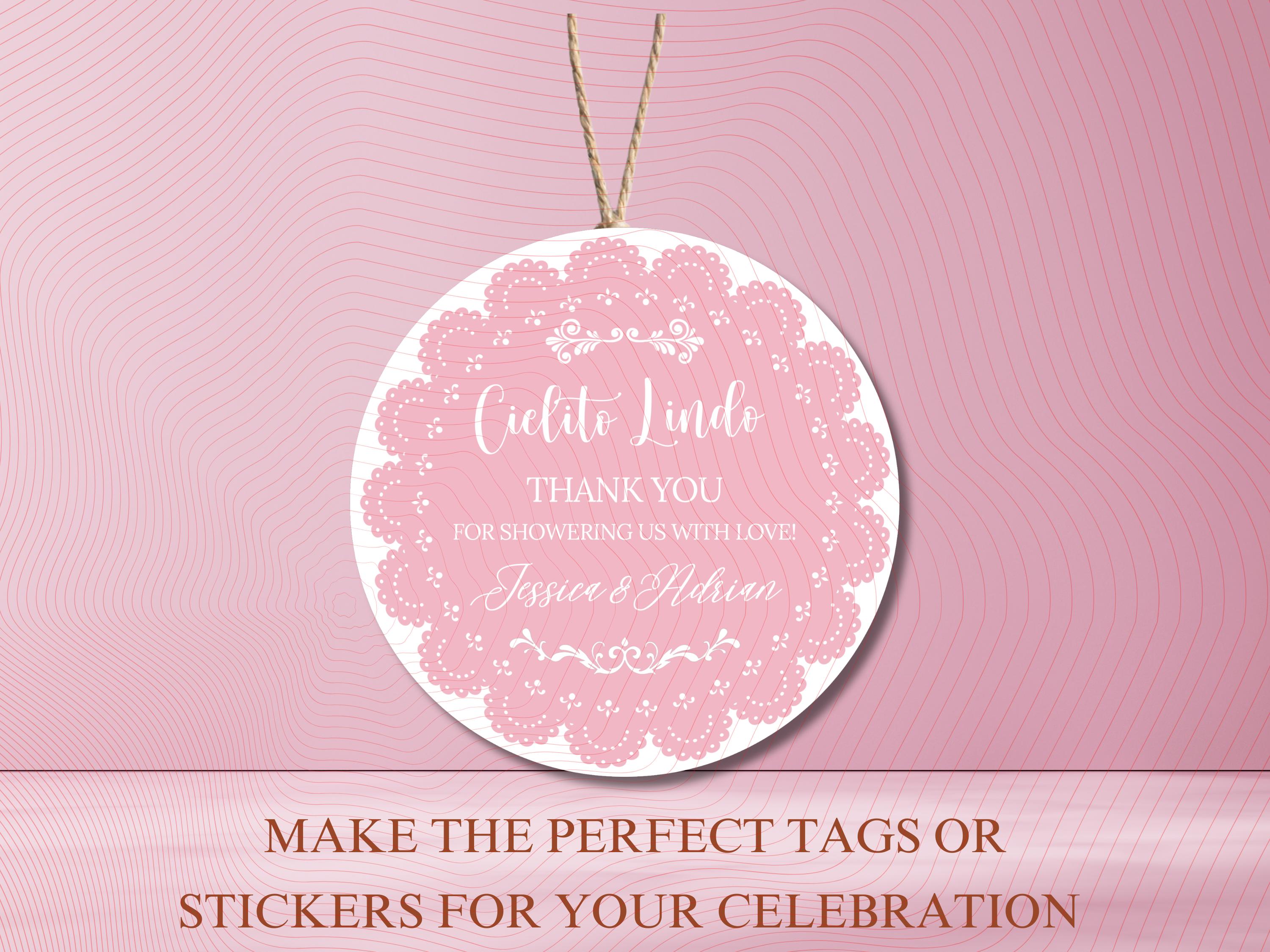 Cielito Lindo Canva Editable Label Designs | Cielito Lindo Theme ...