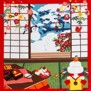 Neko Cat Furoshiki Japanese Wrapping Cloths | Pack of 12 |fabric Wrap ...