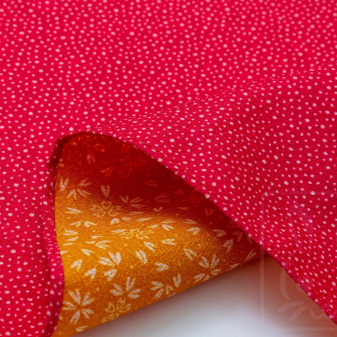 Reversible Two Sided/double Sided Furoshiki Japanese Traditional Cotton ...