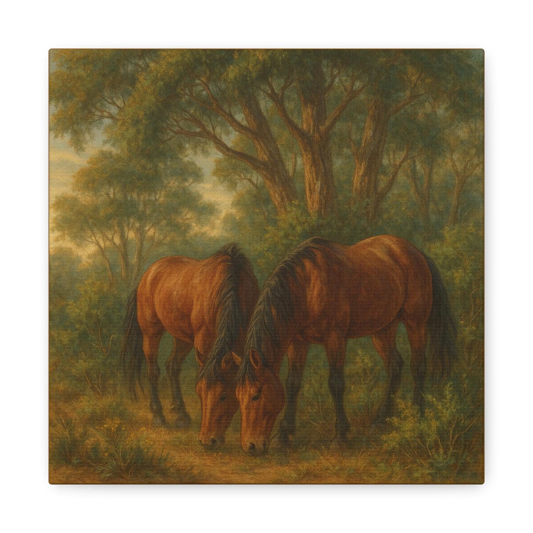Weakness in Strength, is 3/4 From Wildfire Horse Collection, Canvas ...