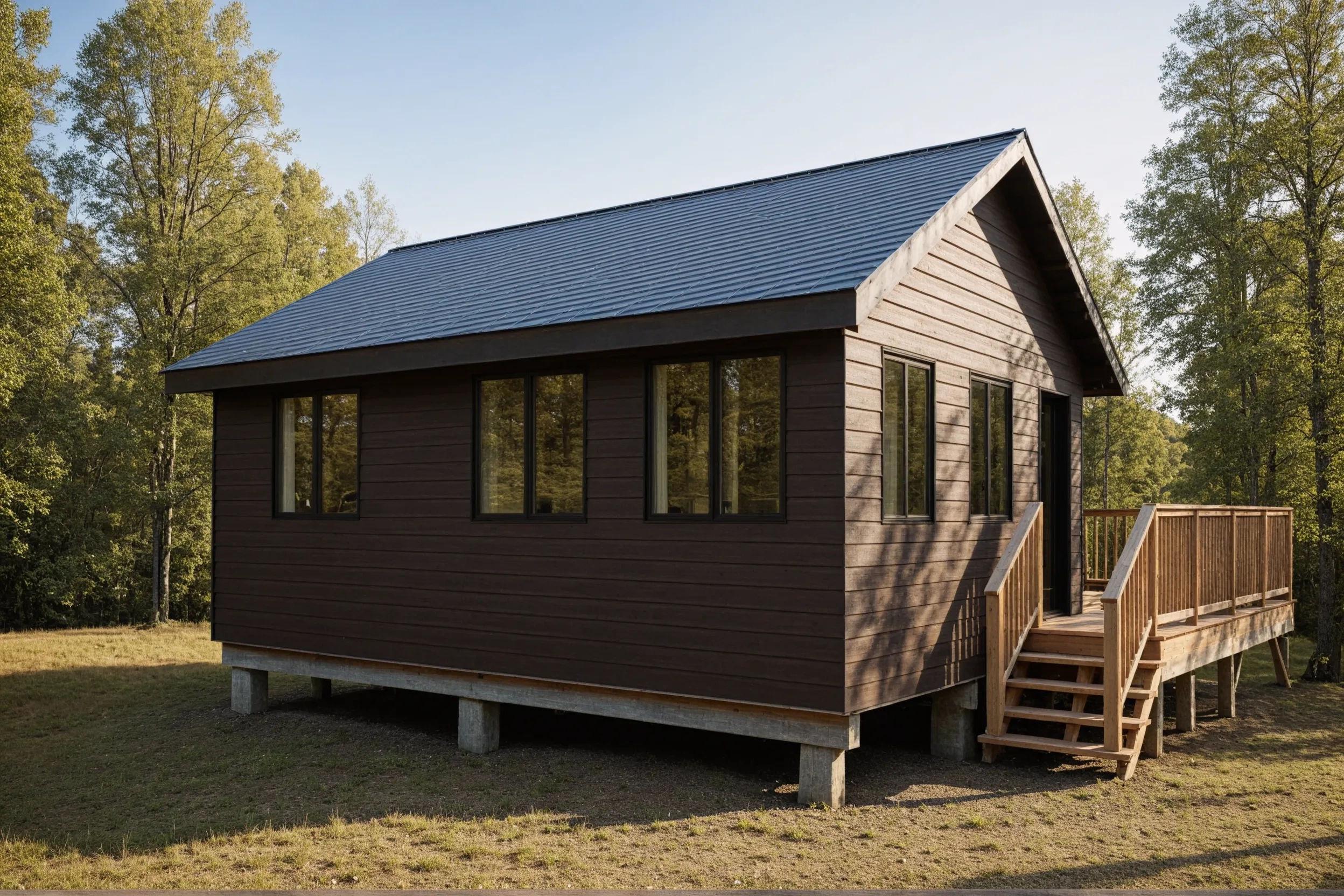 2-bedroom Cabin Blueprint, Bush Bunkie Hideaway Plans, DIY Cabin ...