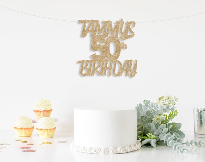 Extra Large Personalized Birthday Sign Die Cuts, Cutouts, Sign ...