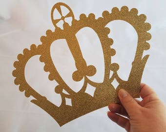 Crown cut out | Etsy