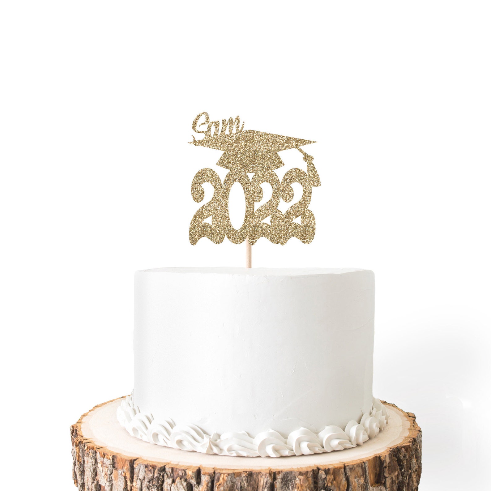2 Personalized Graduation Party Decorations / Graduation Cap ...