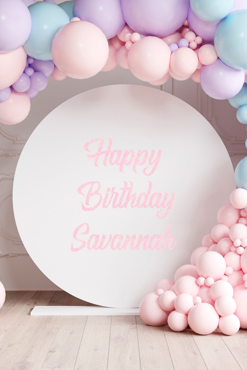 Personalized Backdrop Letters for Balloon Arch And/or Signs - Etsy
