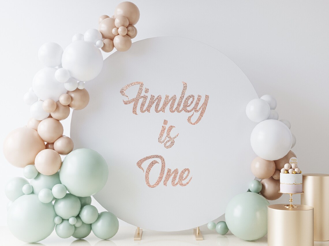 Personalized Backdrop Letters for Balloon Arch And/or Signs - Etsy