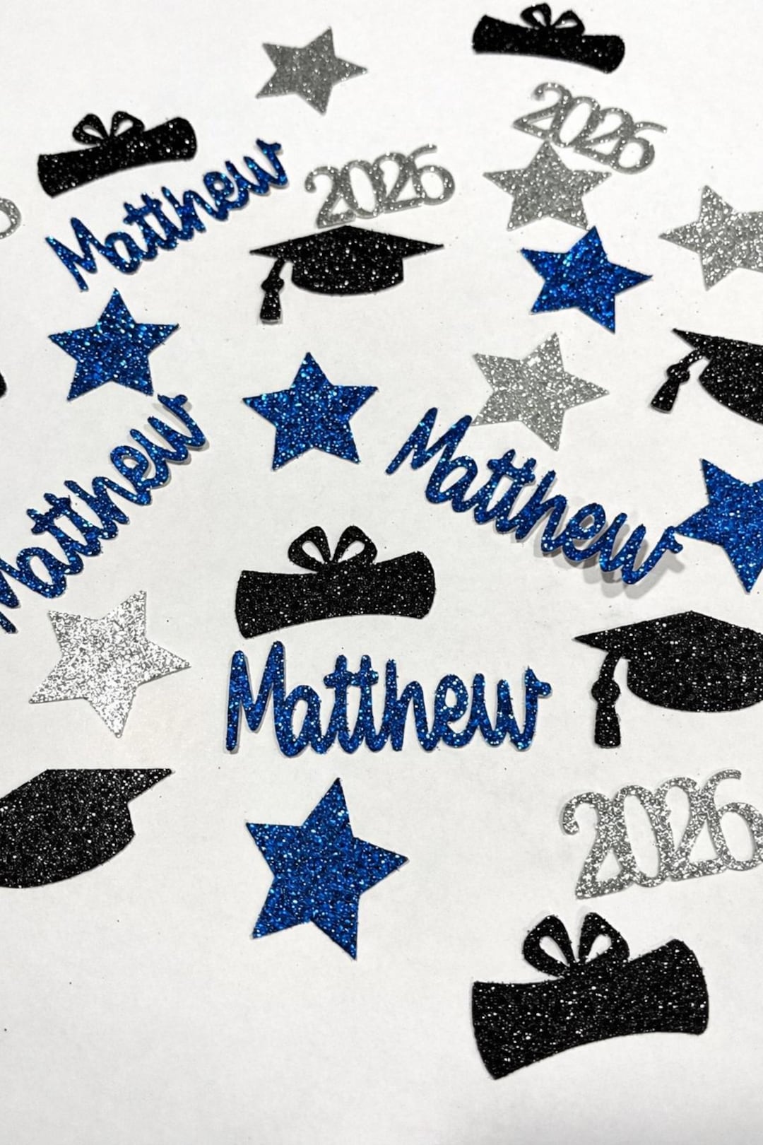 Personalized Graduation Confetti: Custom Name & Year for Class of 2026 ...