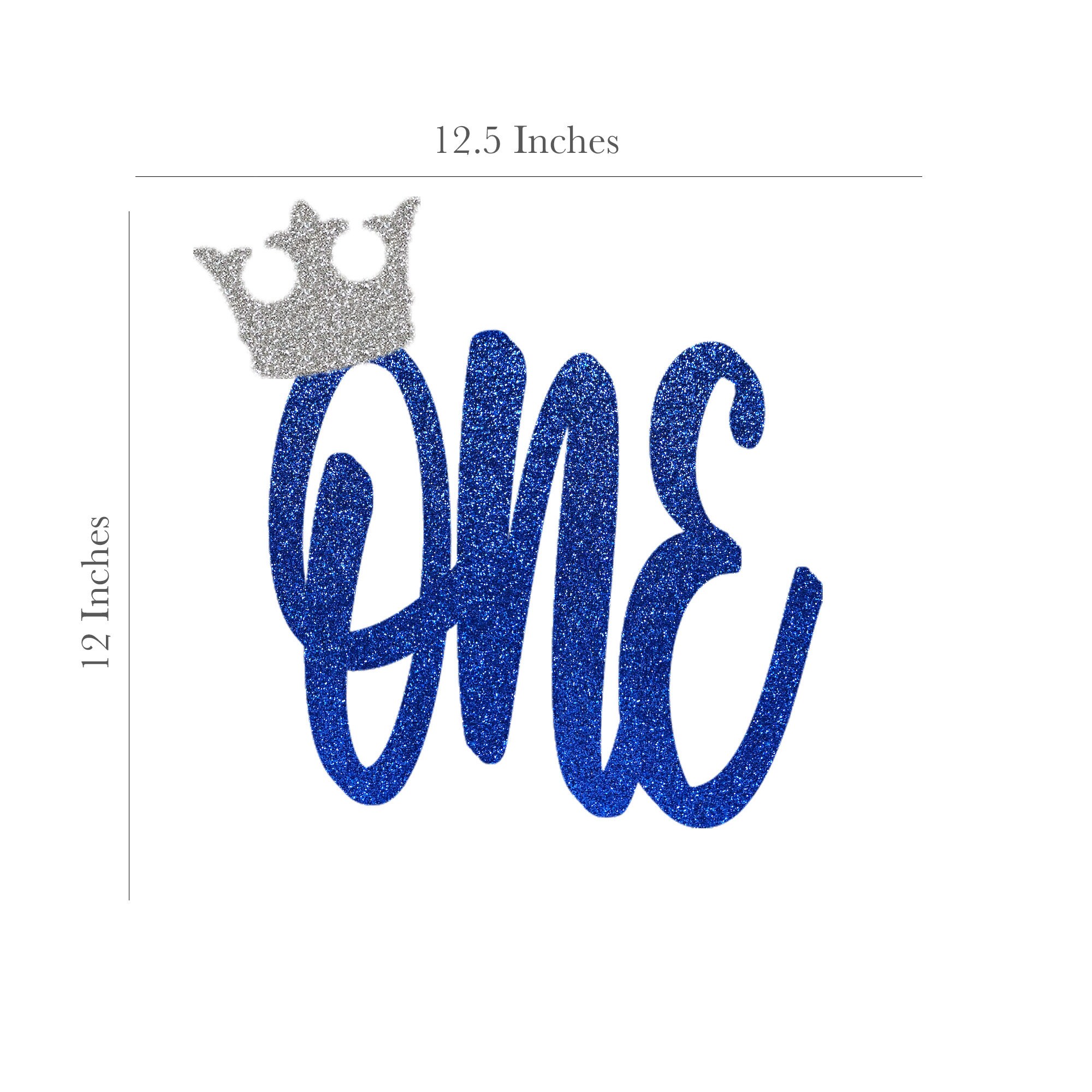 One Sign With Crown/ Cake Topper / First Birthday Party - Etsy