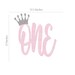 One High Chair Sign With Crown/ First Birthday Party Decorations ...