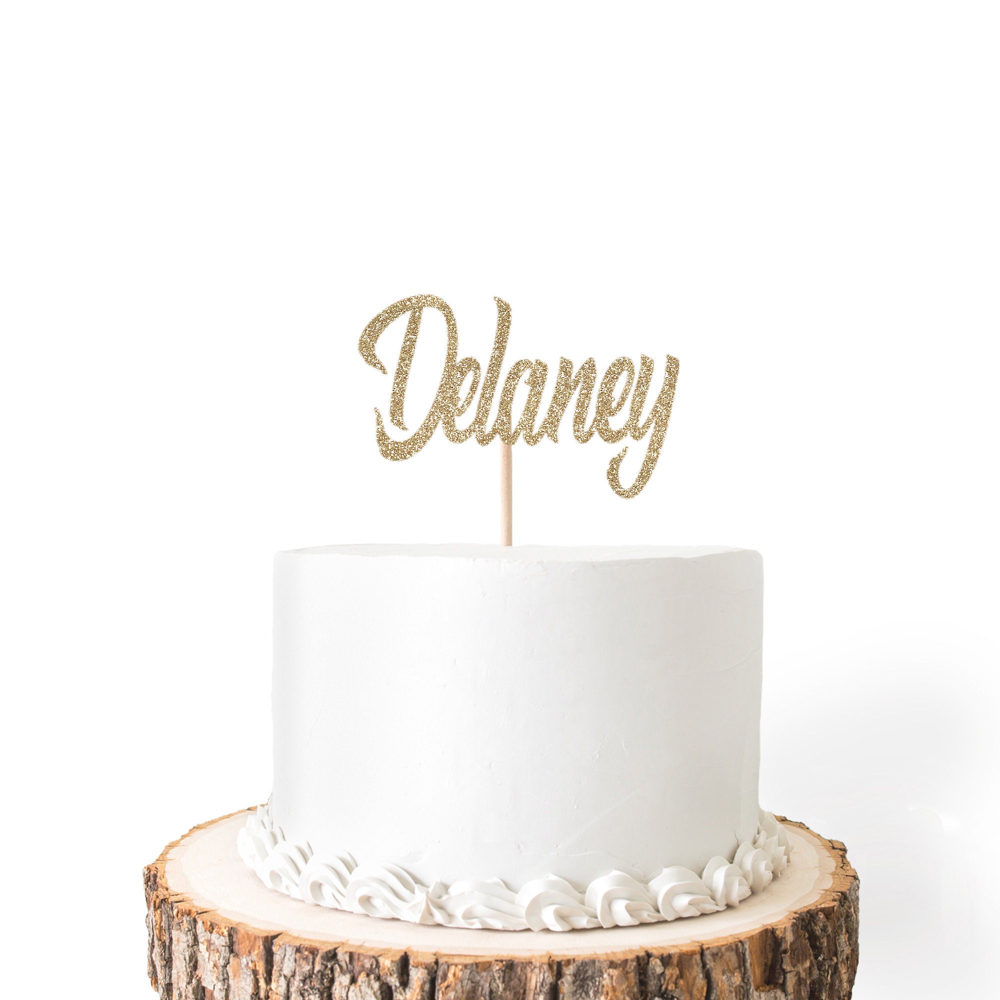 3 Personalized Glitter Name Centerpiece Sticks or Cake Topper / Custom ...