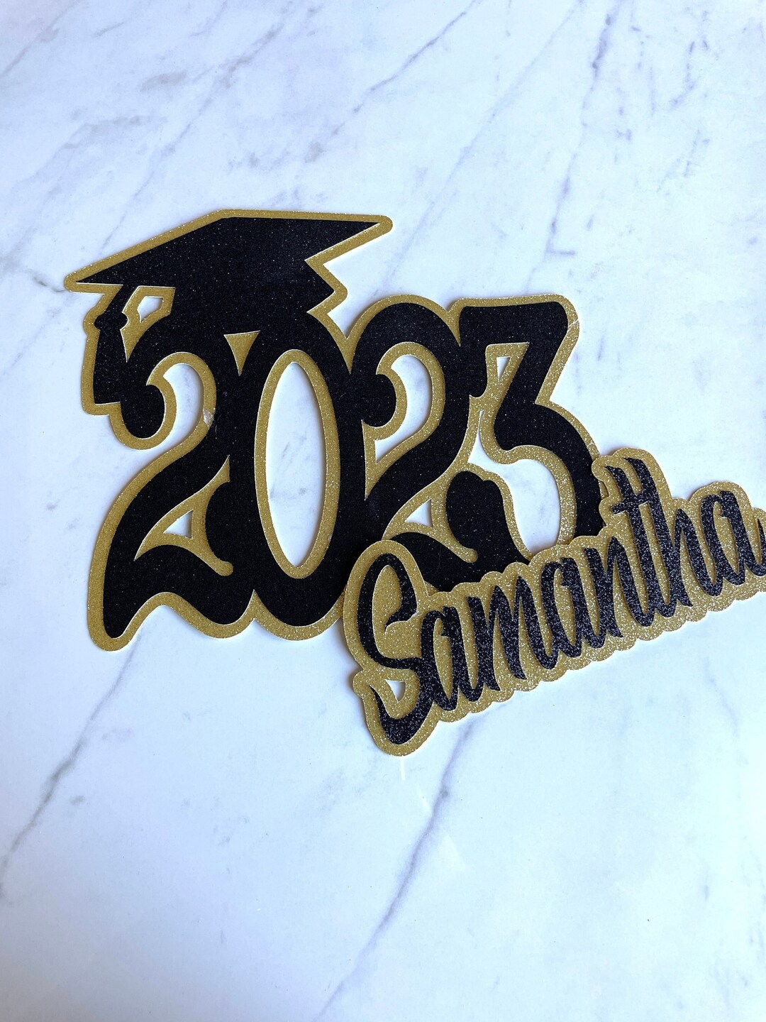 2023 Personalized Graduation Sign With Cap for You Grad Party Decor ...