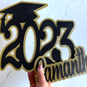 2023 Personalized Graduation Sign With Cap for You Grad Party - Etsy