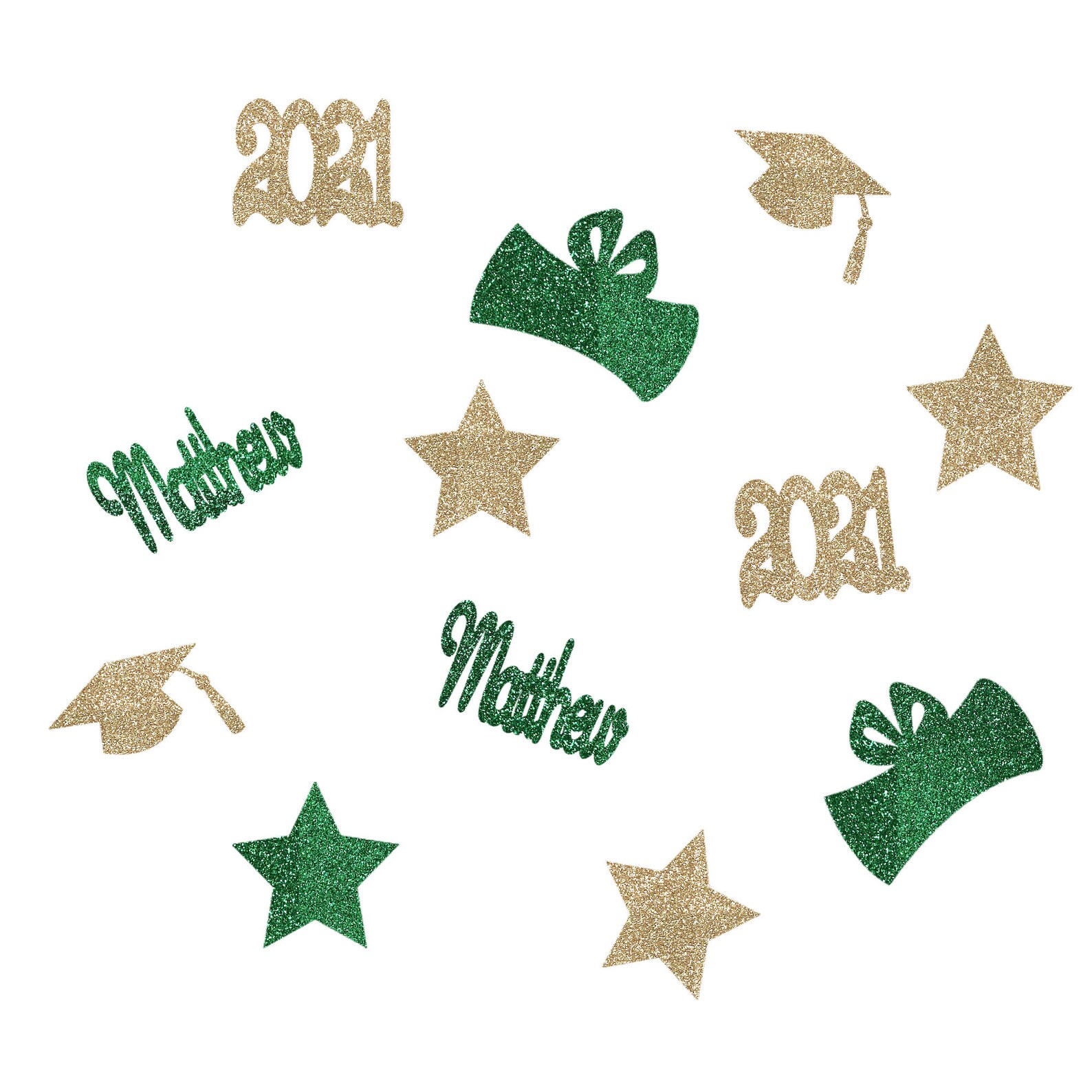 Personalized Name Year Graduation Confetti // Graduation Party | Etsy