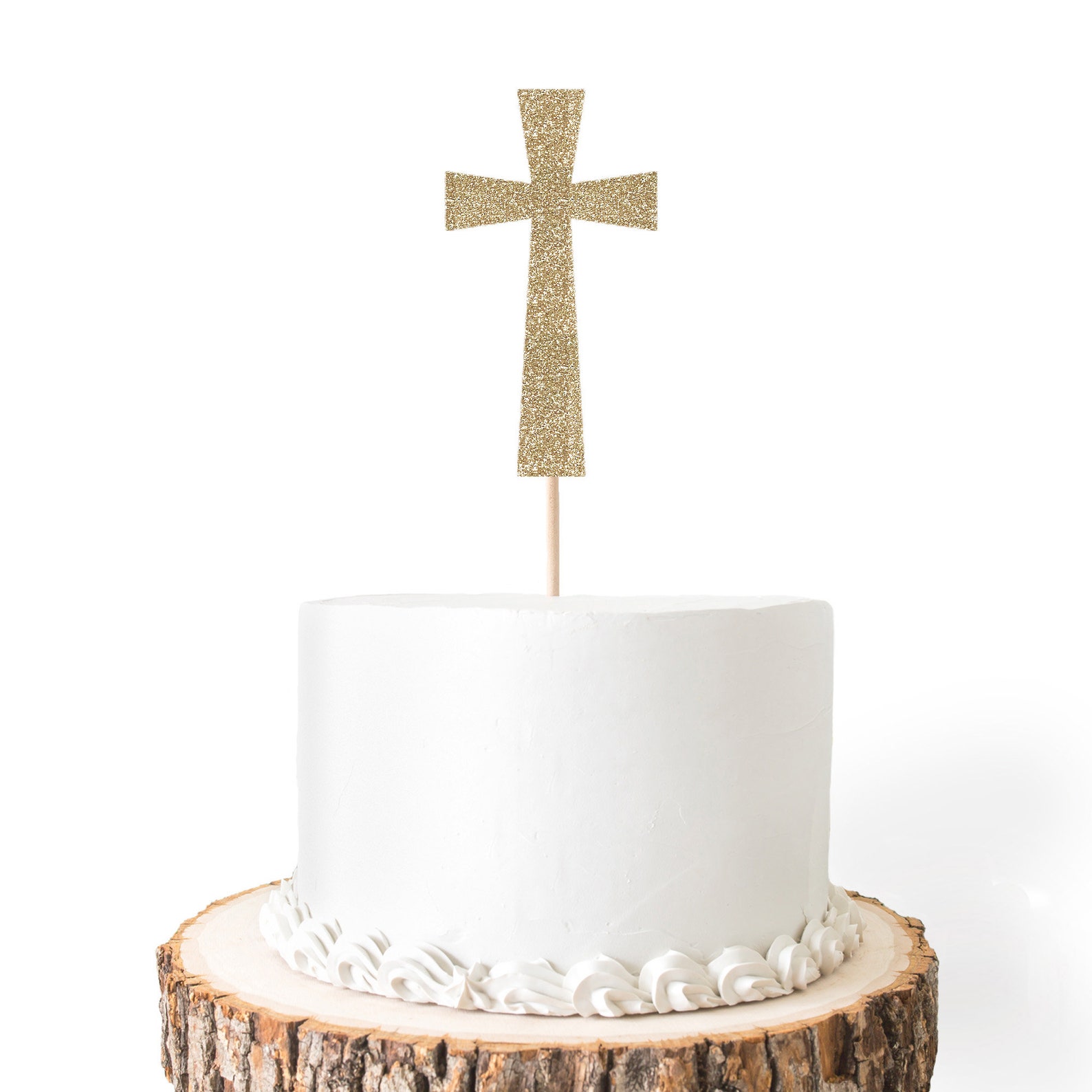 3 Large Glitter Cross Centerpieces, Cross Cake Topper, Cross Sticks ...