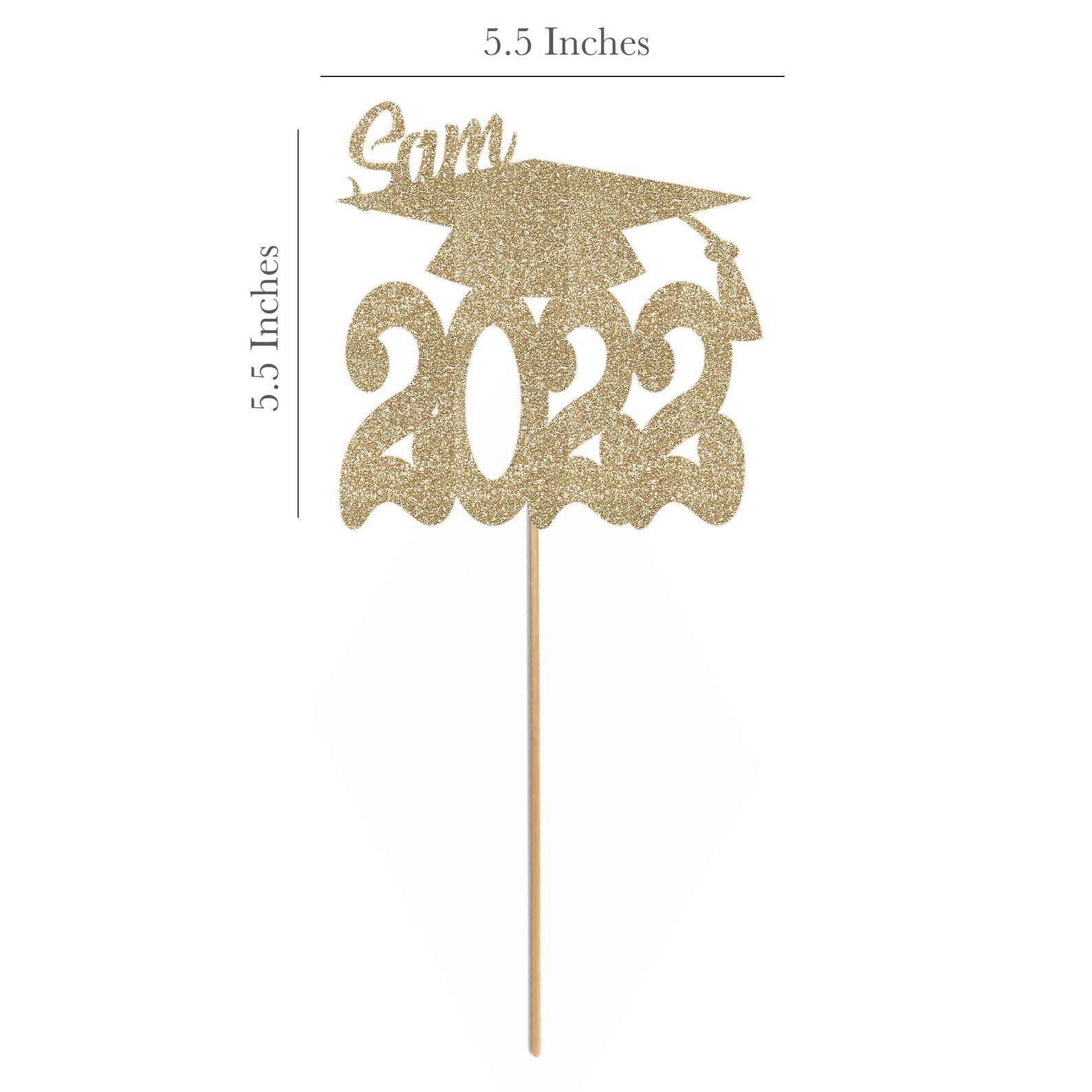 2 Personalized Graduation Party Decorations / Graduation Cap ...