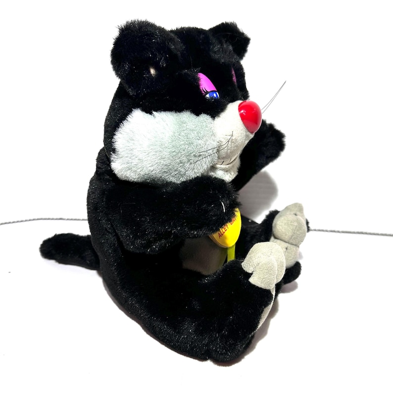Vintage Rare Halloween Black Toy Animated Cat - Dare You to Tease Me ...