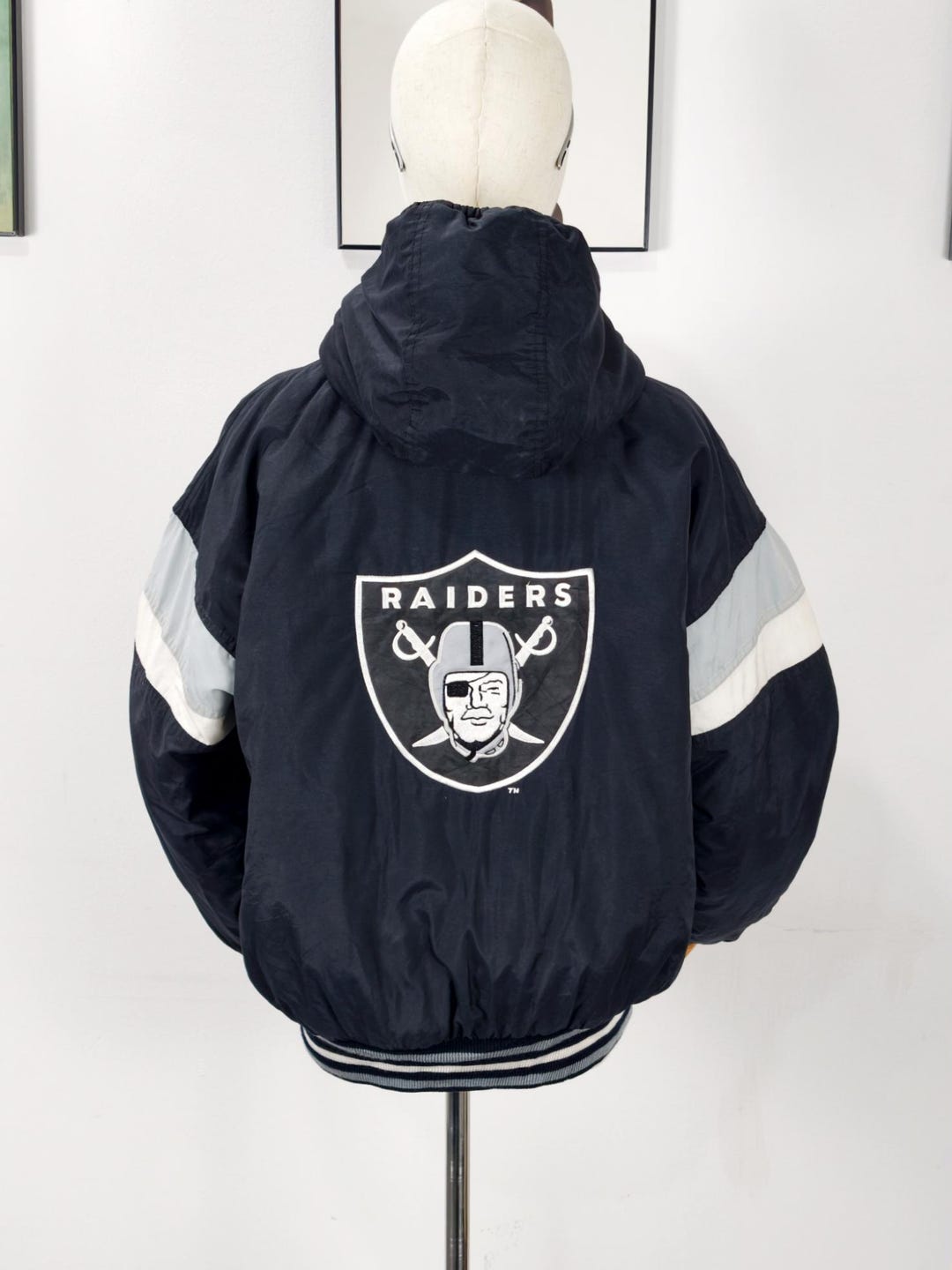 Rare 90s Las Vegas Raiders Starter Oakland Raiders Jacket Women's Size ...