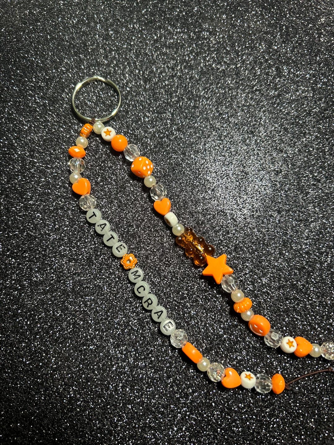 Tate Mcrae Keychain - Tate Mcrae Inspired Beaded Keychain - Etsy