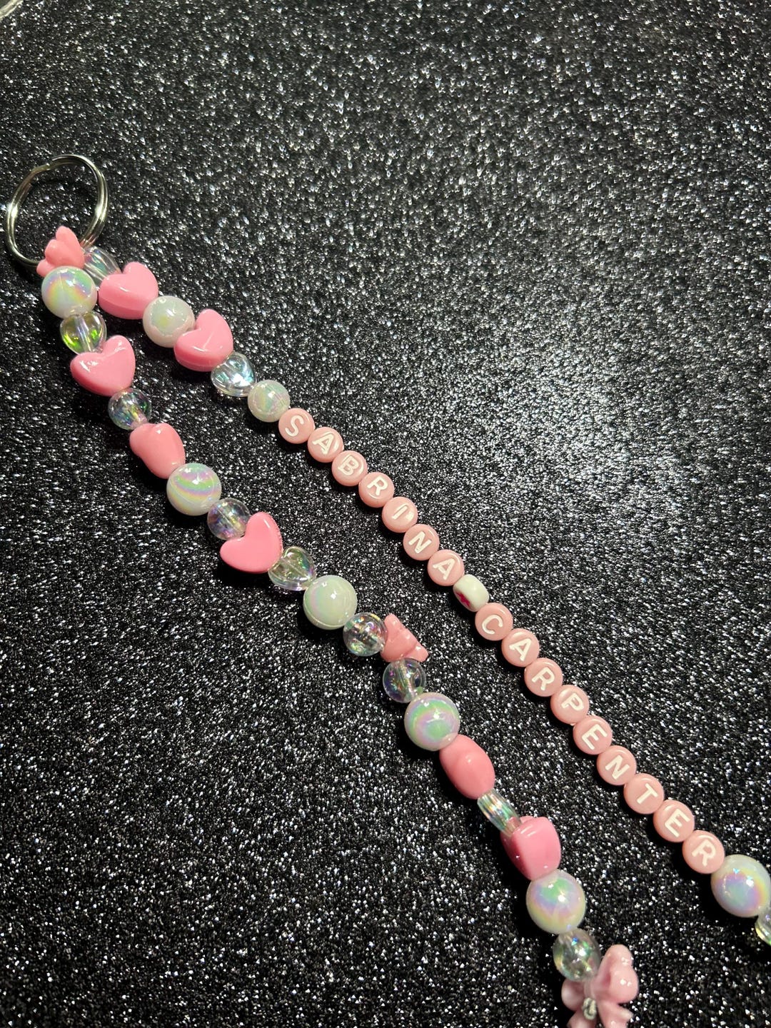 Sabrina Carpenter Keychain - Sabrina Carpenter Inspired Beaded Keychain ...