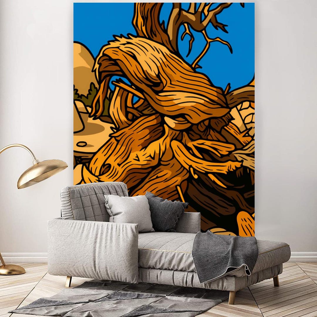Ancient Pine Tree Great Basin Tapestry, Sierra Frontier Landscape ...