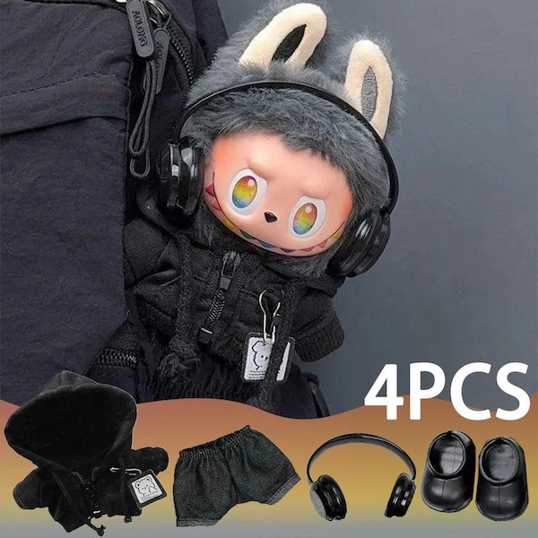 All Black Labubu - Etsy