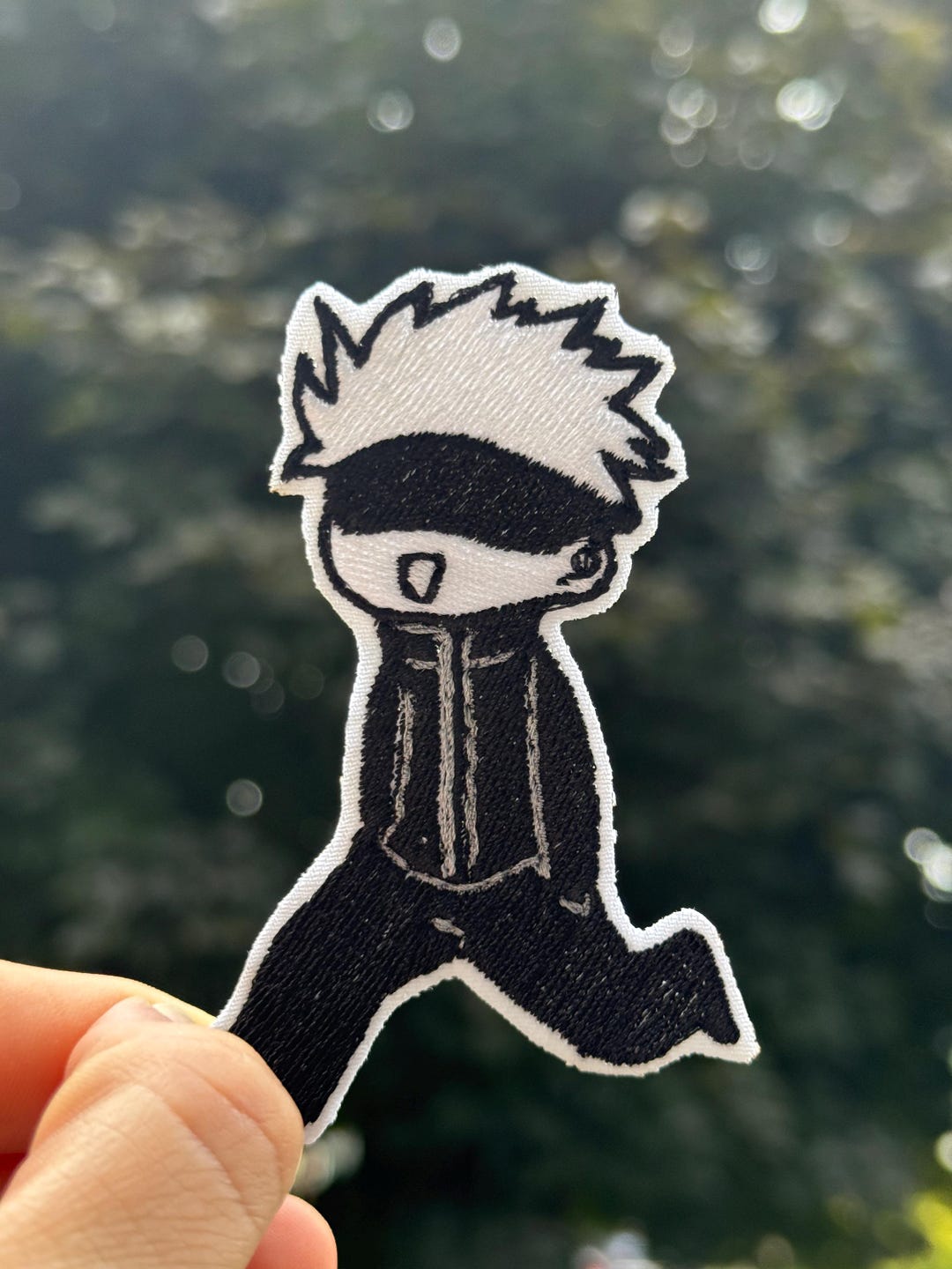 Jujutsu Kaisen - Walking Gojo Chibi Patch - Etsy