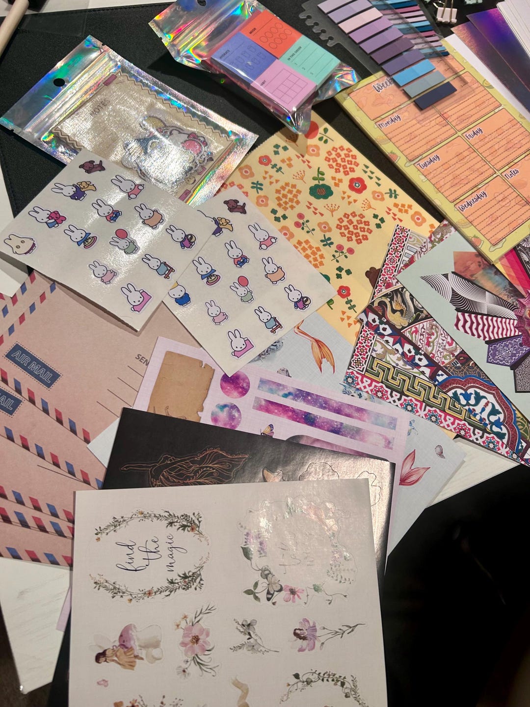 Junk Journal Starter Bundle Mystery Kit - Etsy