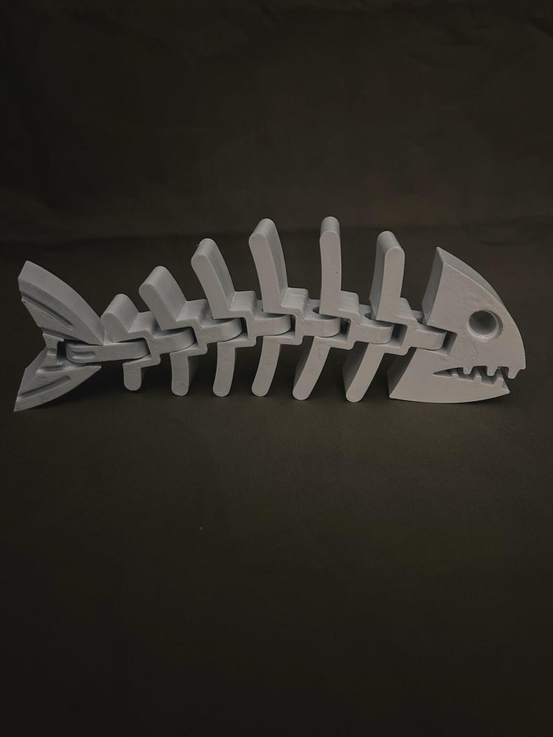 Articulated Fish Bone 3D Print – Flexible Desk Toy & Wall Decor - Etsy