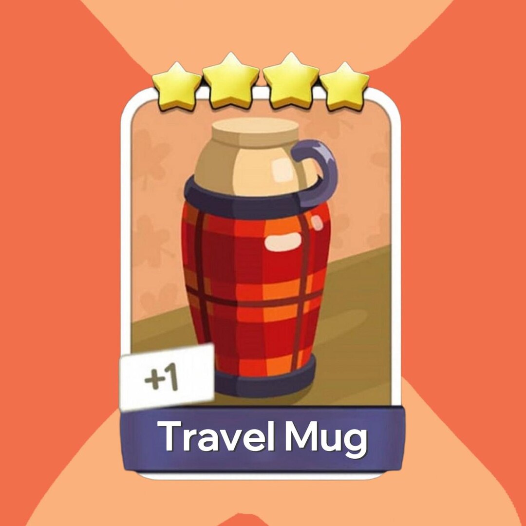 Travel Mug Set 15 - Monopoly Go Stickers 4 Star Album ( Fast Delivery ...