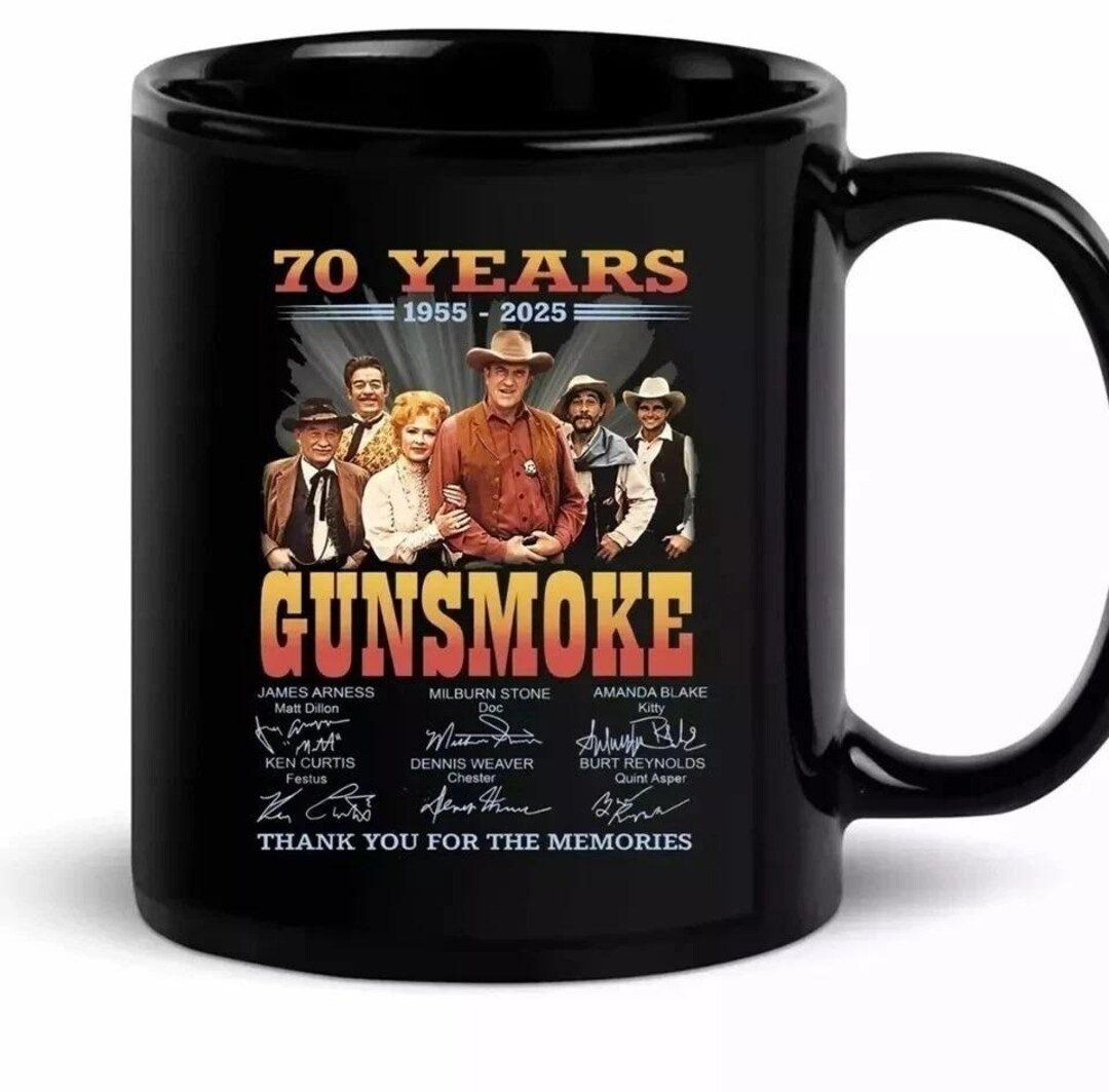 70 Years Gunsmoke Thank You for the Memories Anniversary 1955 2025 ...