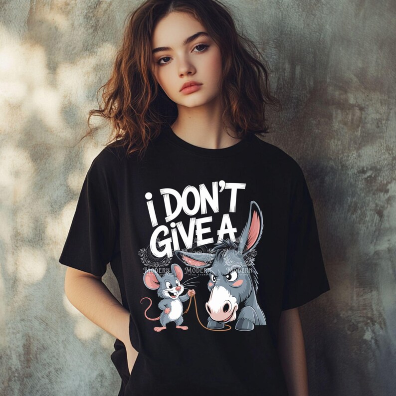 20 I Don't Give a Rats Ass Sarcasm Funny Shirt Design Clipart ...