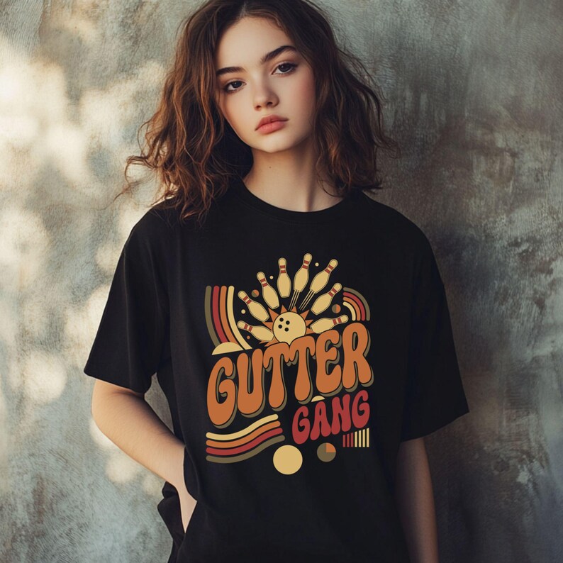 20 Design Gutter Gang Digital Download, Bowling PNG, Trendy Printable ...