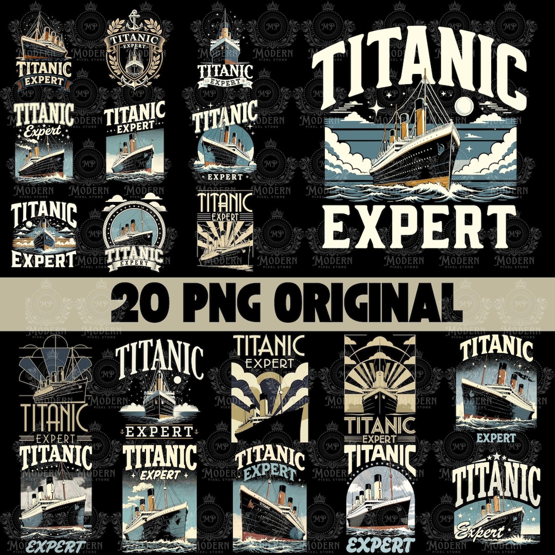 20 Titanic Expert PNG, Titanic History Buff PNG, Titanic Cruise Png ...