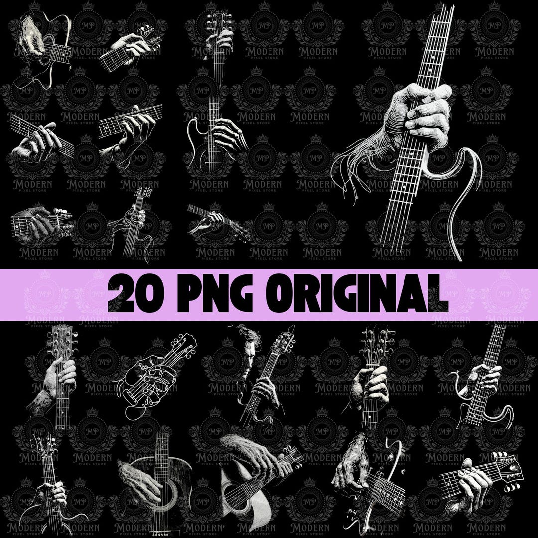 20 Design Guitar Hand Outline PNG | Guitarist Line Drawing | Minimalist ...