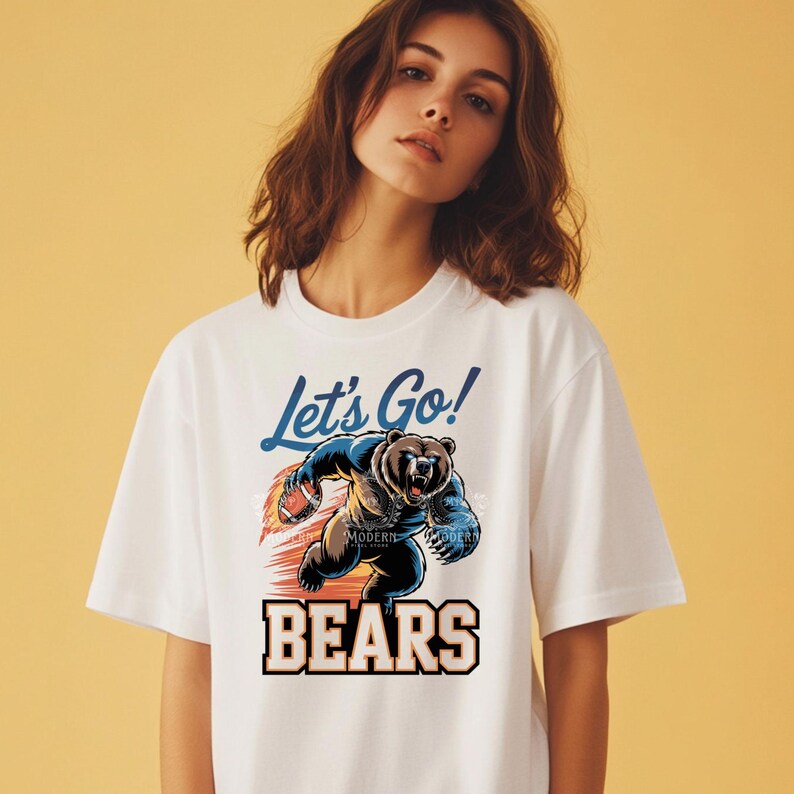 20 Let's Go Bears Football Png | Football Team Png | Mascot Football ...