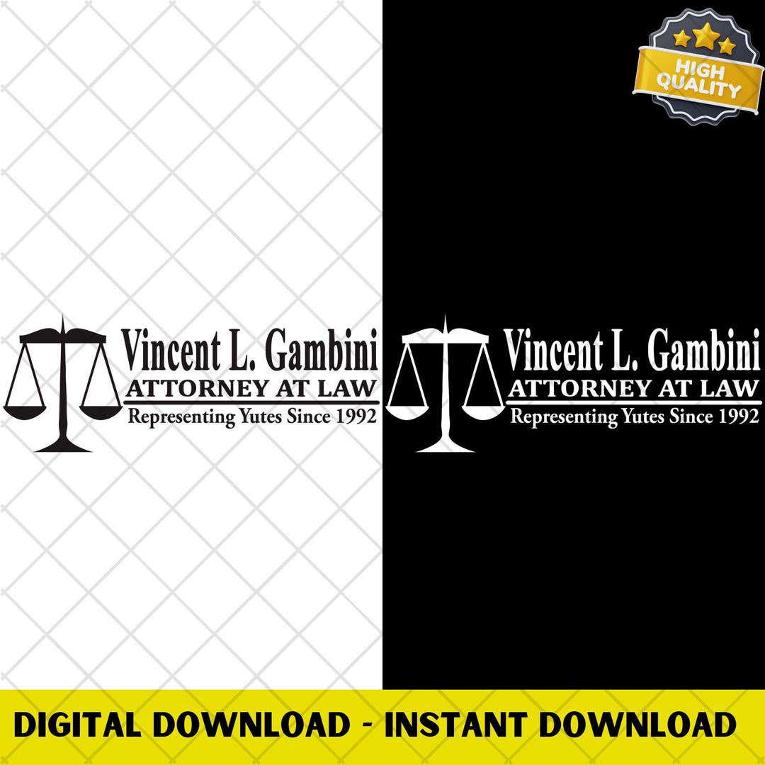 My Cousin Vinny Vincent Gambini L PNG & SVG Digital Download - Instant ...