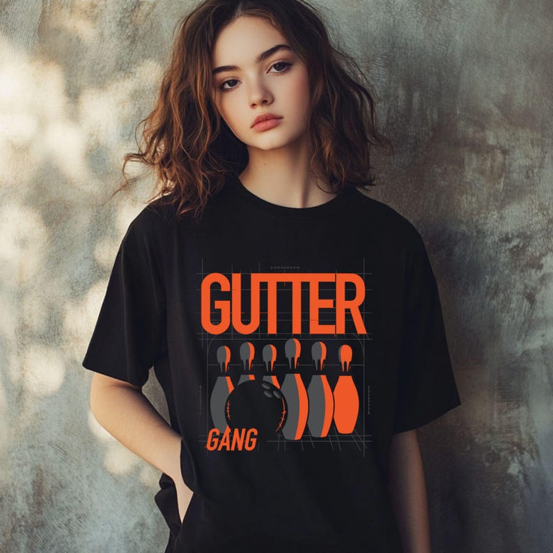 20 Design Gutter Gang Digital Download, Bowling PNG, Trendy Printable ...