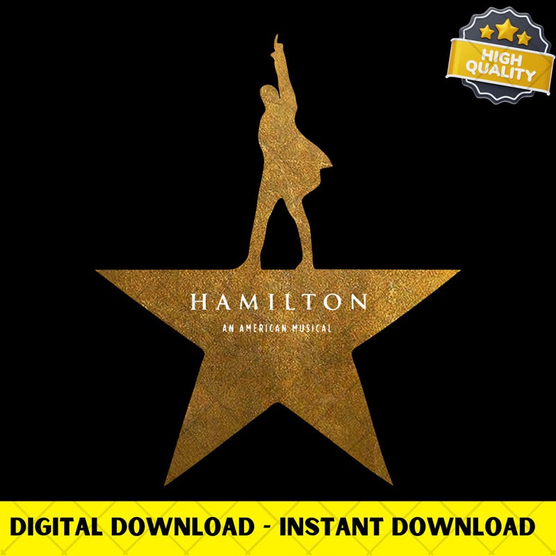 Hamilton Scrapbook Template - Etsy