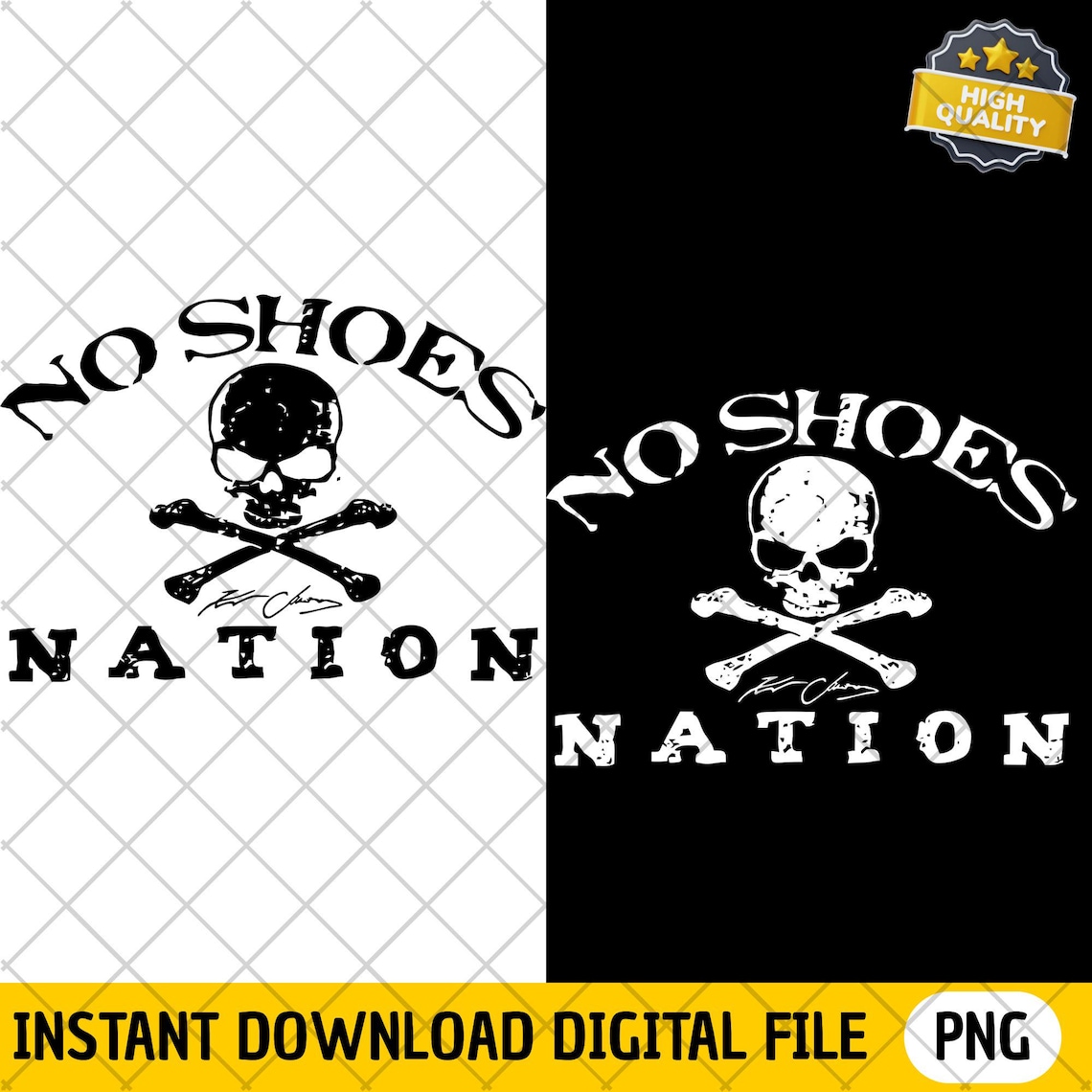 New Kenny Chesney No Shoes Nation PNG & SVG Digital Download - Instant ...