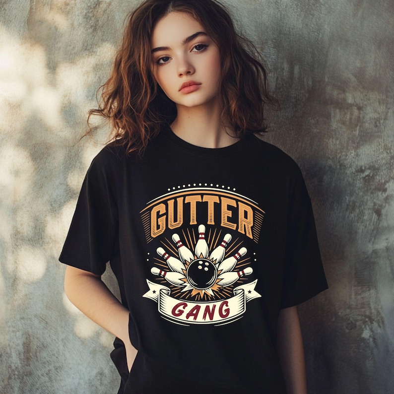 20 Design Gutter Gang Digital Download, Bowling PNG, Trendy Printable ...