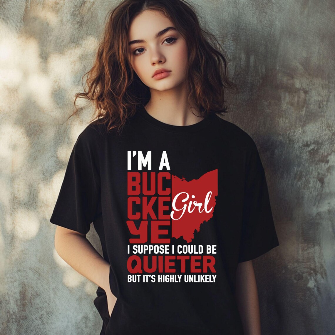 20 Im A Buckeye Girl Ohio State Png Svg | Digital Download - Etsy