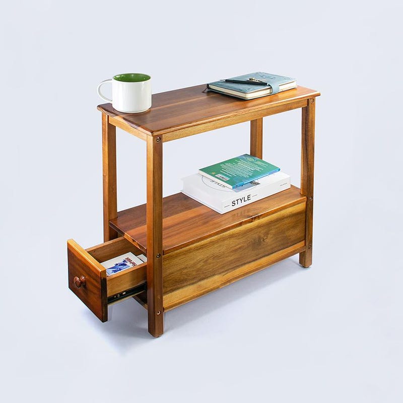 Tall Storage End Table - Etsy