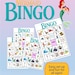 Birthday Party Game, Mermaid Bingo Cards, Under the Sea Party Theme ...