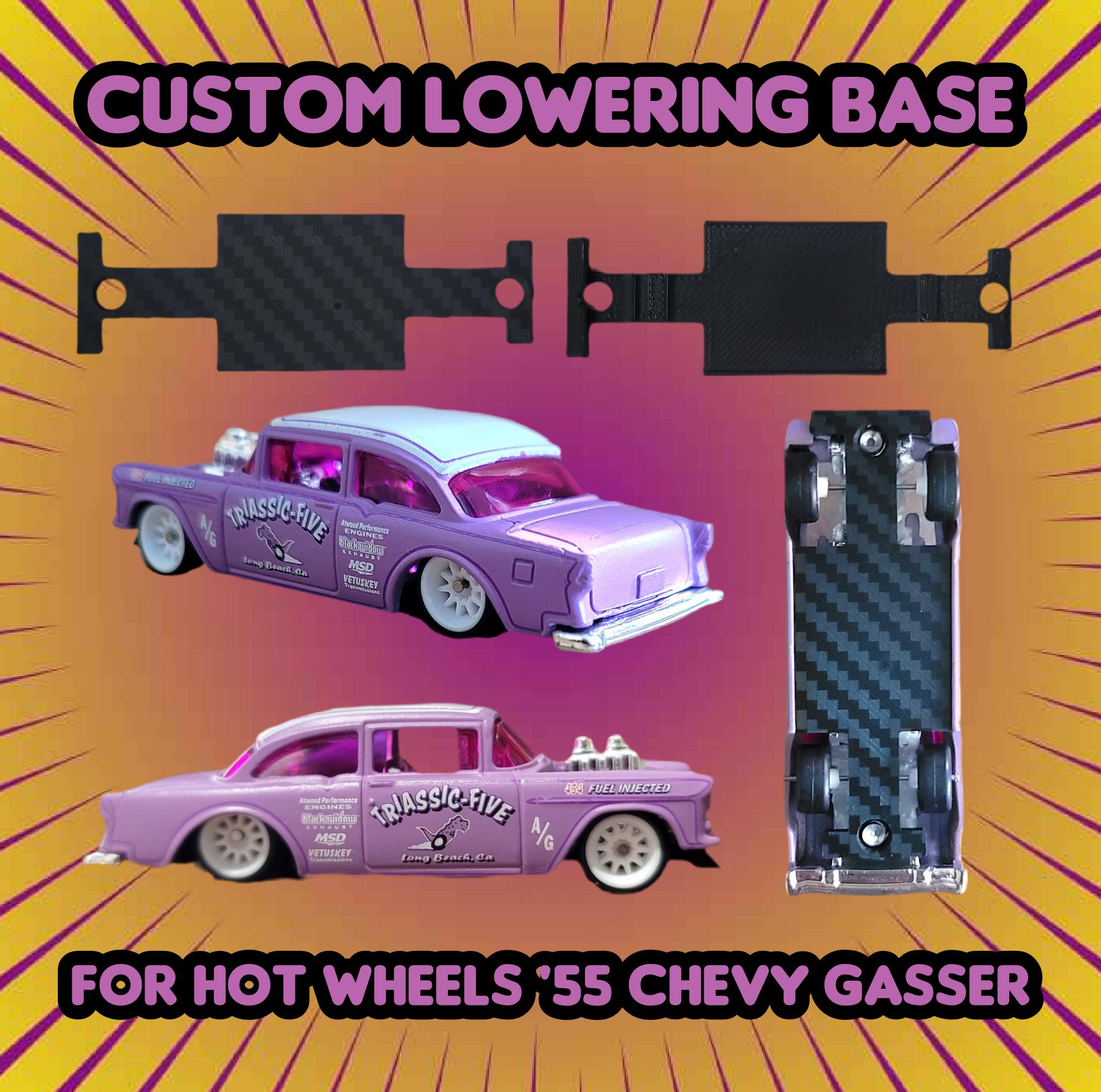 Hot Wheels Custom Lowering Base 3D Printed Parts - Pick & Choose ...