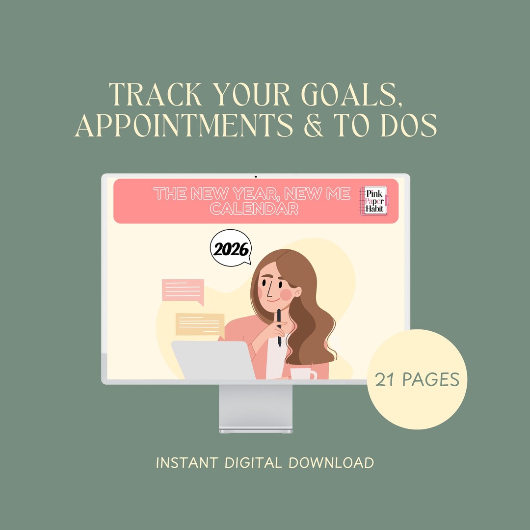 Digital Planner 2026: Weekly Checklist & Goal Setting Page (PDF ...