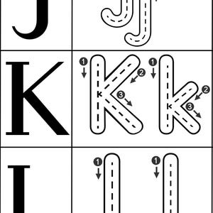 ABC Alphabet Learning to Write - Etsy