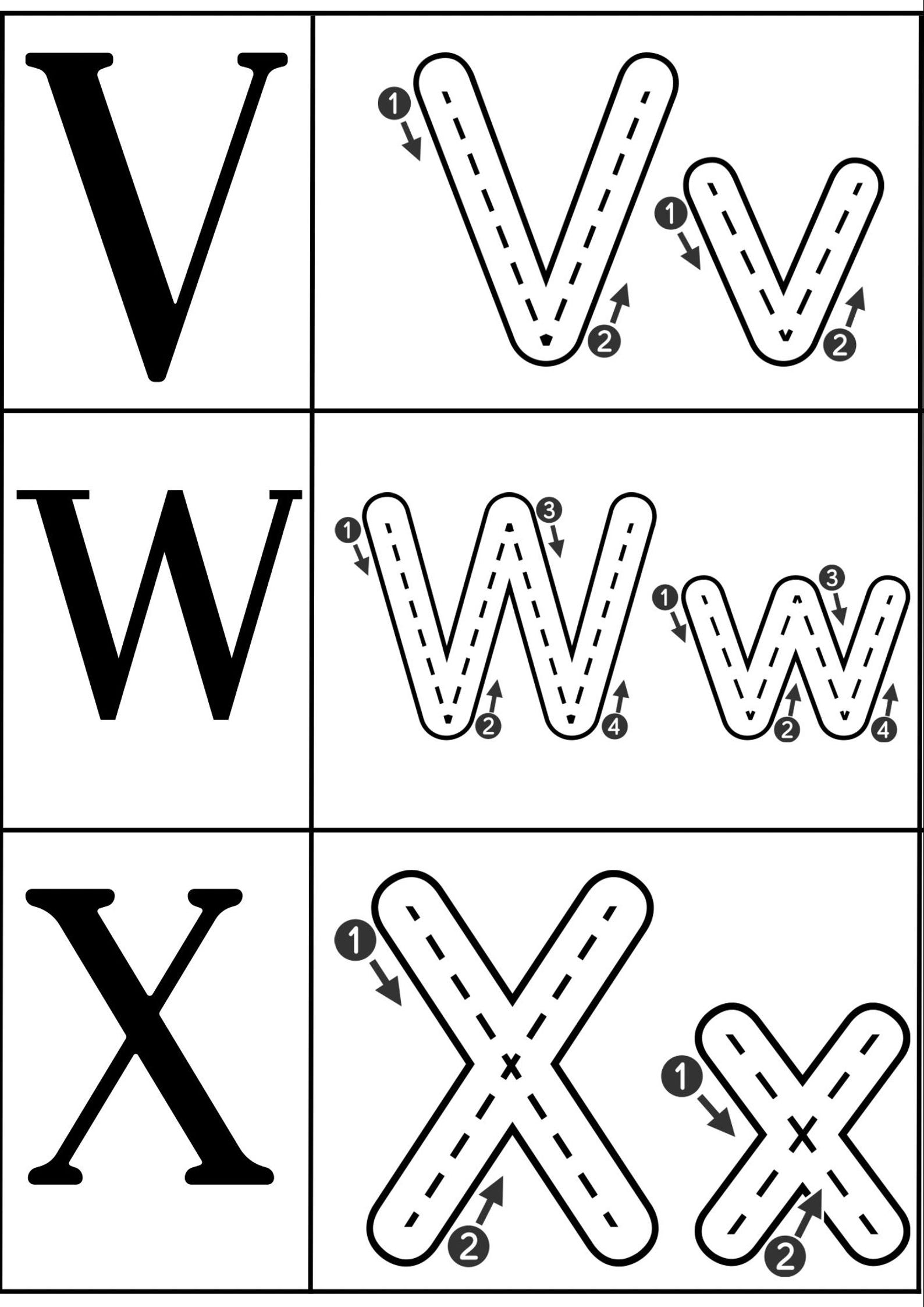 ABC Alphabet Learning to Write - Etsy