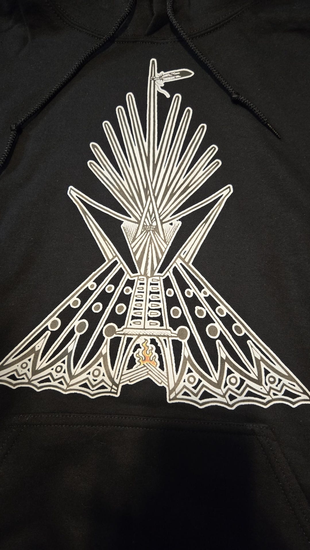 Teepee Ceremony T-shirt | Hand-drawn Native Klamath Modoc Art - Etsy