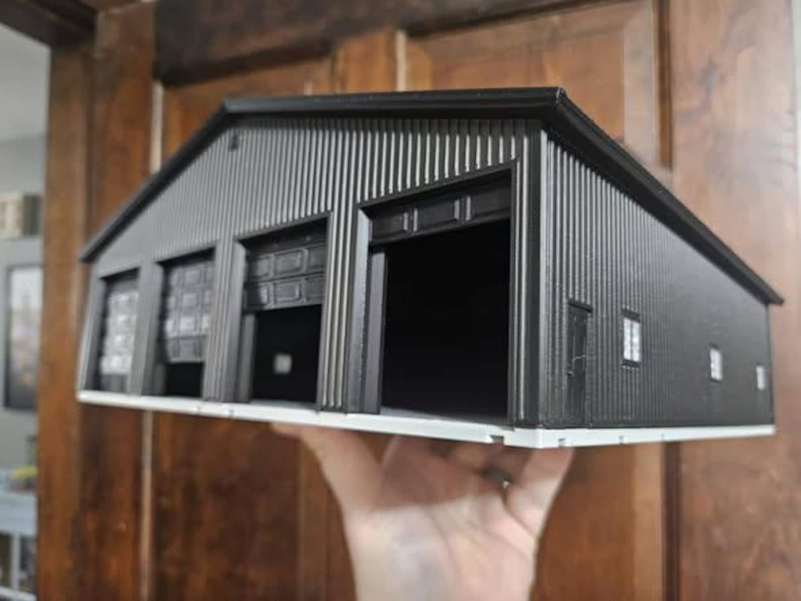 1/64 Scale 60x60' Model Pole Barn / Garage - Etsy