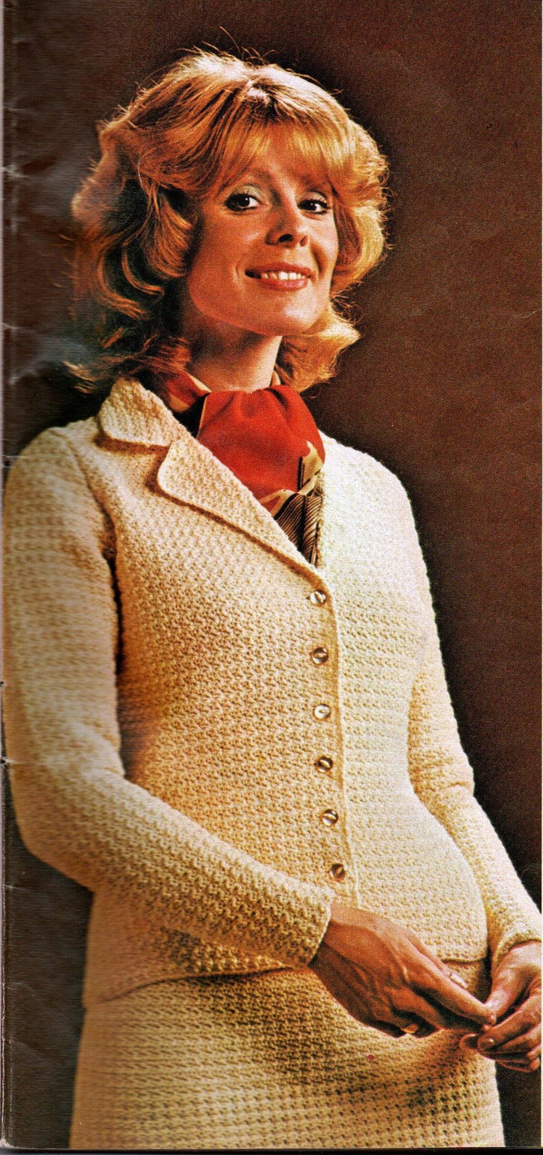 1970s Ladies Crochet Suit Pattern (PDF Download) - Etsy Australia